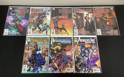 Wonder Man Comic Bundle: Wonder Man #1-5 Vol.3, Avengers Two #1-3 ...