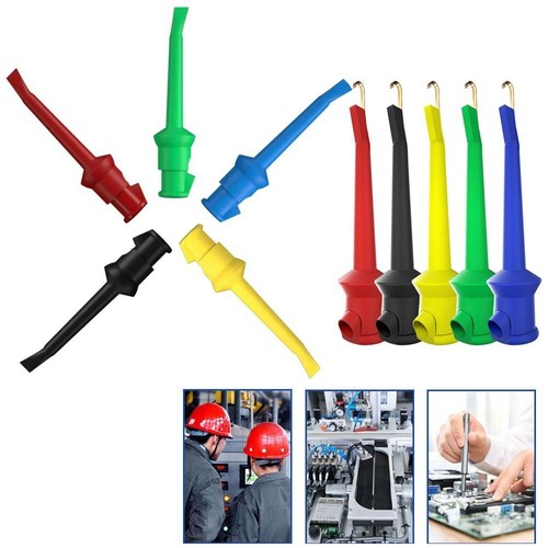 Tools Test Clamp DIY Test Clips New Mini Grabber for Multimeter Test ...