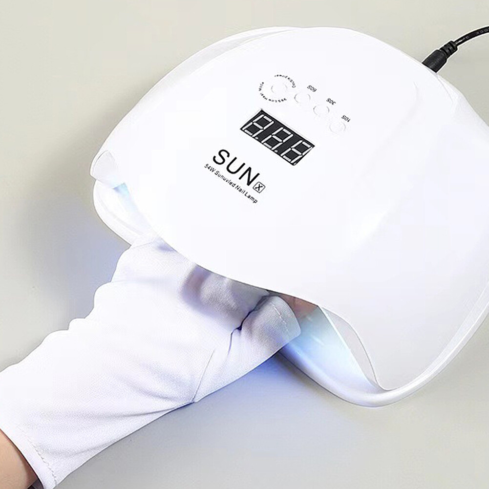 US 1 Paris Anti UV Shield Gloves Gel Manicure Protect Hands from UV ...