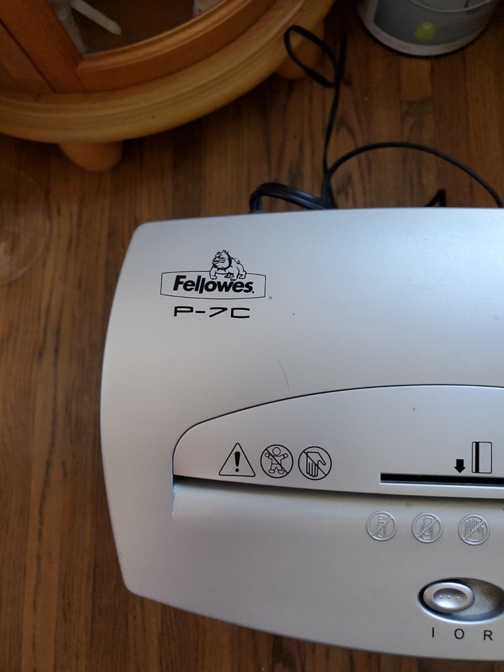 Fellowes P-7C PowerShred Paper Shredder | eBay