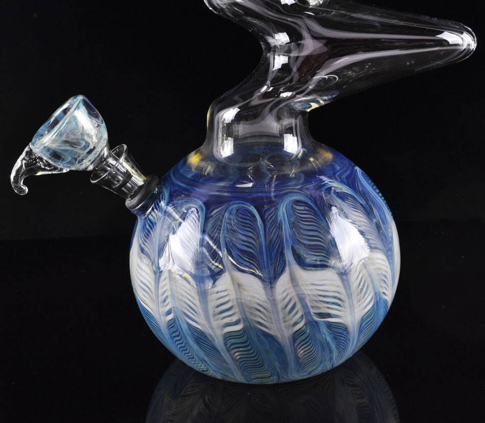 20" Inch Bong Monster Zong Water Pipe Hookah-Pentakinked Double Zong ...