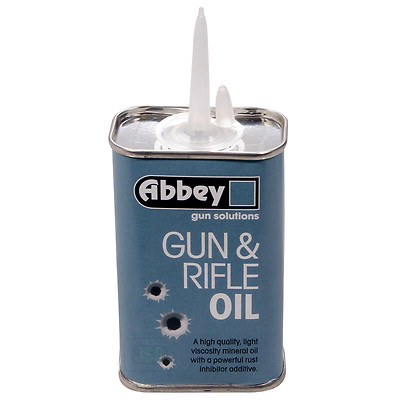 Abbey Gun And rifle Oil Lubricant Shotgun Airgun Air Pistol Lube 125ml ...