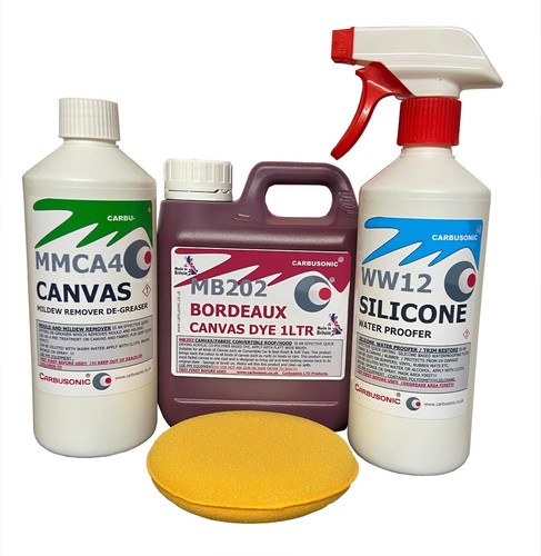 Convertible roof cleaner kit, fabric soft top dye mould remover ...