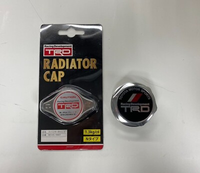Toyota TRD Performance Radiator Cap & Oil Cap Genuine OE/ OEM | eBay
