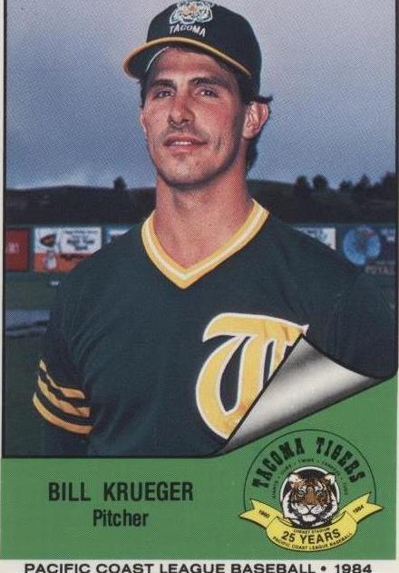 1984 Cramer Pacific Coast League - Bill Krueger #84 (RC) for sale online | eBay