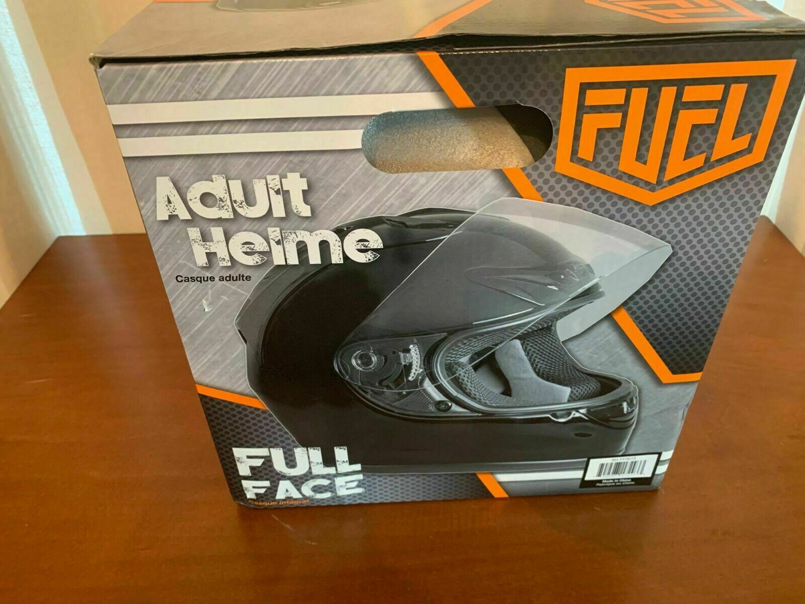 Fuel Helmets SH-FF0015 Unisex-Adult Full Face Helmet (Gloss Black ...