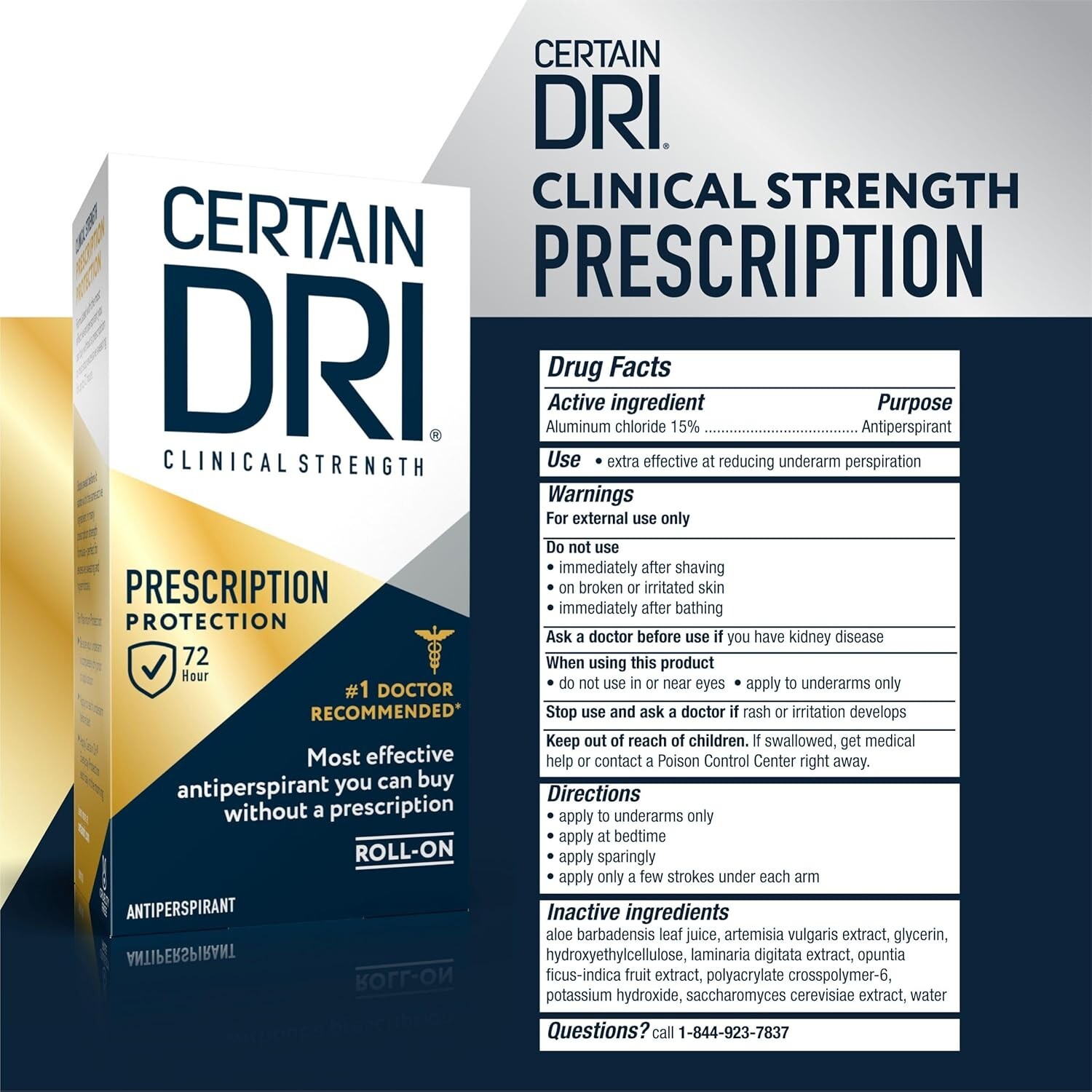 Certain Dri Prescription Strength Clinical Anti-Per | eBay