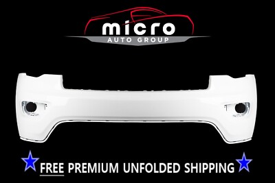 2017-2021 Jeep Grand Cherokee Front Bumper Cover FOR Bright White PW7 ...