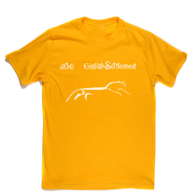 XTC English Settlement Band Logo Retro Yellow All Size T-Shirt KK129 | eBay
