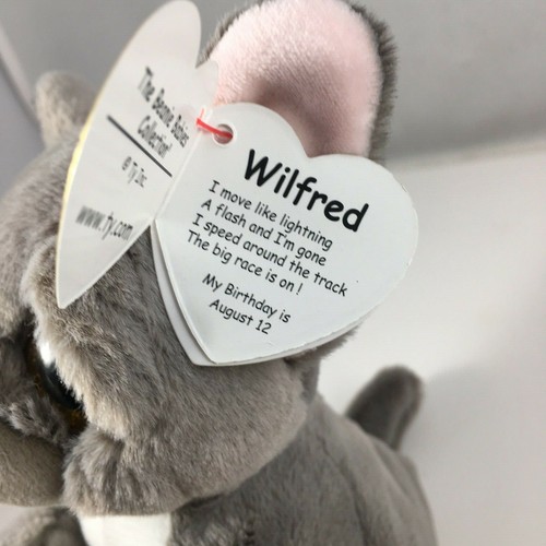 Ty Beanie Baby Bellies - WILFRED the French Bulldog (6 inch) Stuffed ...