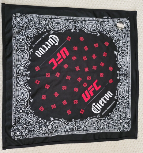 NEW UFC Jose Cuervo Black Red 2021 Bandana with Hologram | eBay