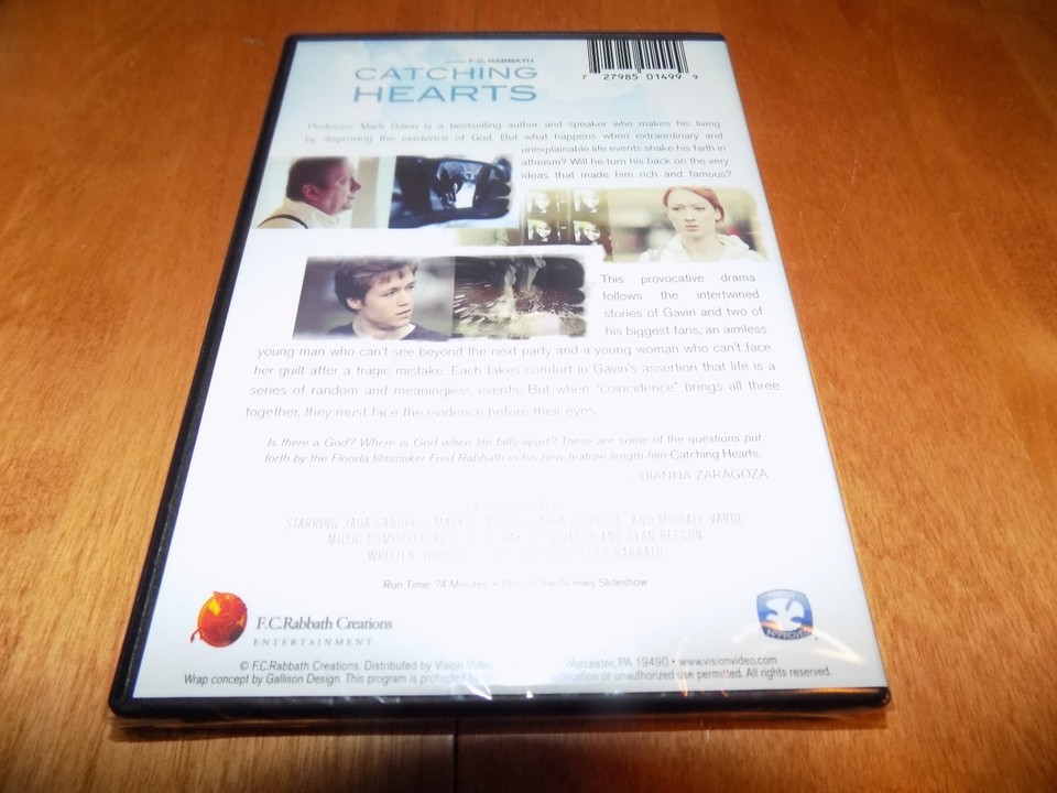 CATCHING HEARTS JADA SANDERS LAURA JOHNSON Christian Faith Drama DVD ...