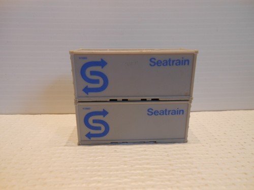 LOT OF 2 HO AFX SEATRAIN CONTAINERS FOR SEMI TRAILER | eBay