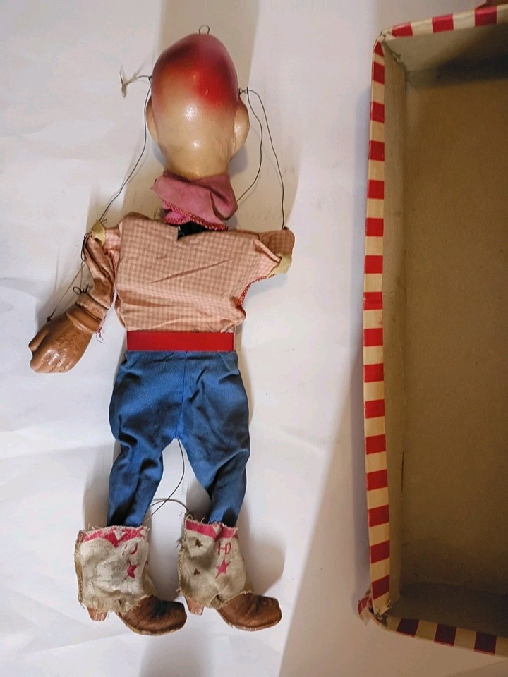 Vintage 1950s Peter Puppet Playthings Howdy Doody Marionette Doll Toy ...