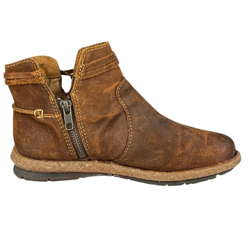 Born Women’s Tarkiln Brown Distressed Ankle Boot Size US 7 | eBay