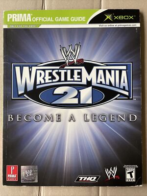 WWE WrestleMania 21 Prima Official Game Strategy Guide New Good ...