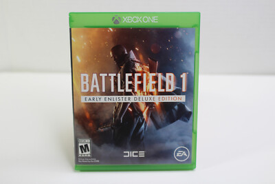 Battlefield 1: Early Enlister Deluxe Edition (Microsoft Xbox One, 2016 ...