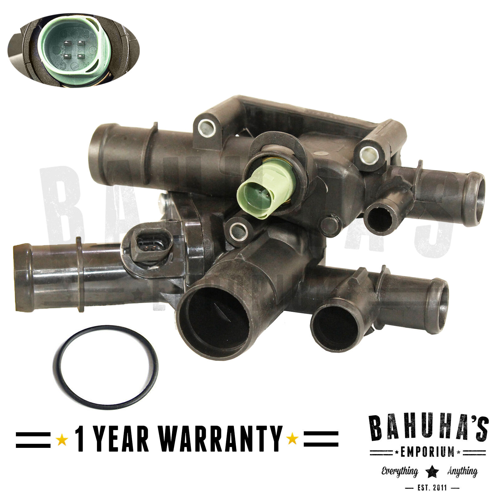 Thermostat Housing & Sensor For Audi A3 MK1 MK2 1996-2007 1.6 ...