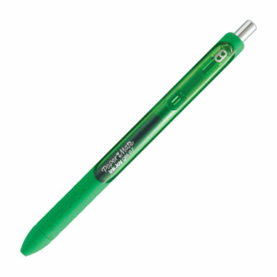 Paper Mate Inkjoy Retract Gel Pen Green Box of 12 Green 1953517 | eBay ...
