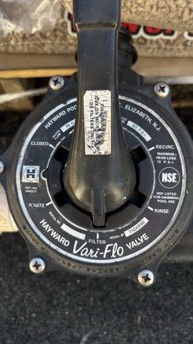 Hayward Vari-Flo valve Model 710XR50 | eBay