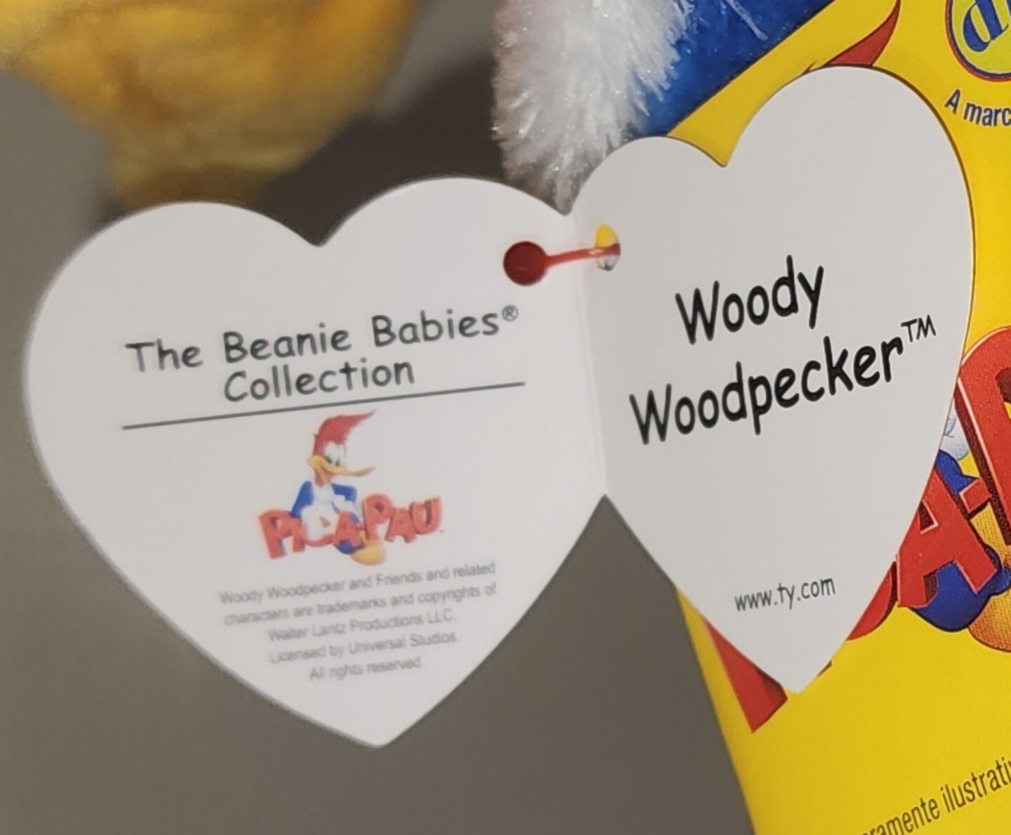 Ty Beanie Babies Woody Woodpecker, Winnie, Chilly Willy & Buzz Brazil ...