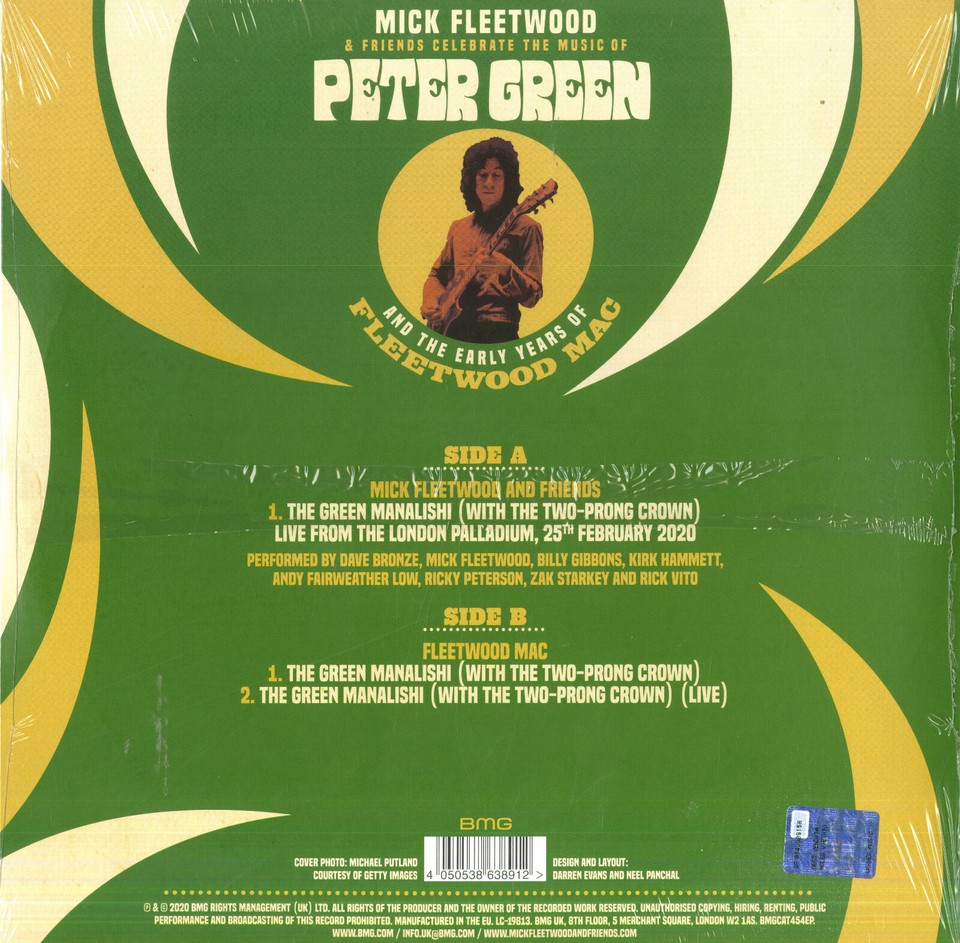 Fleetwood Mick And Friends & Fleetwood Mac the Green Manalishi EP 12 ...