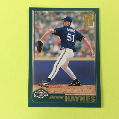2001 Topps #467 Jimmy Haynes Milwaukee Brewers | eBay