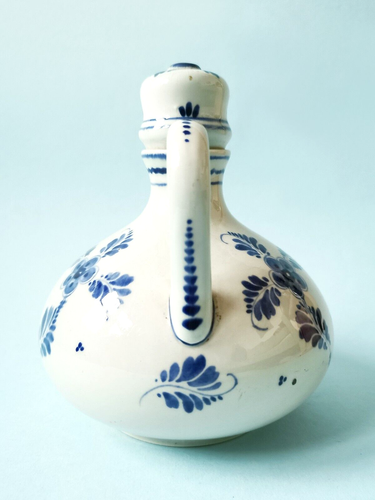 VTG DUTCH ERVEN LUCAS BOLS ANNO 1575 POTTERY CERAMIC DELFT BLAUW ...