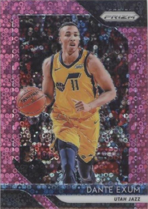 2018-19 Panini Prizm - Dante Exum #163 Pink Fast Break Prizm /50 for ...