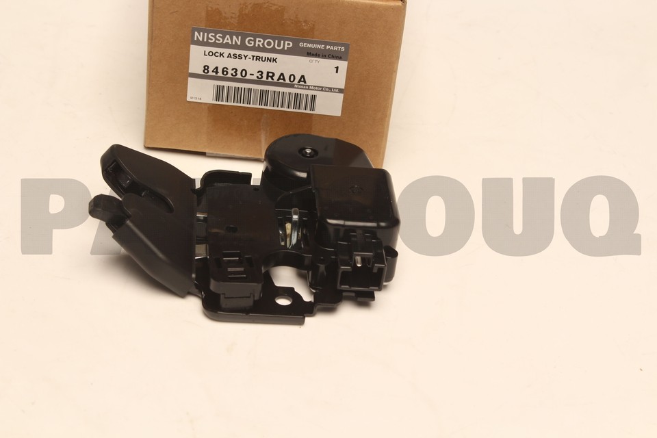 846303RA0A Genuine Nissan LOCK ASSY-TRUNK LID 84630-3RA0A | eBay