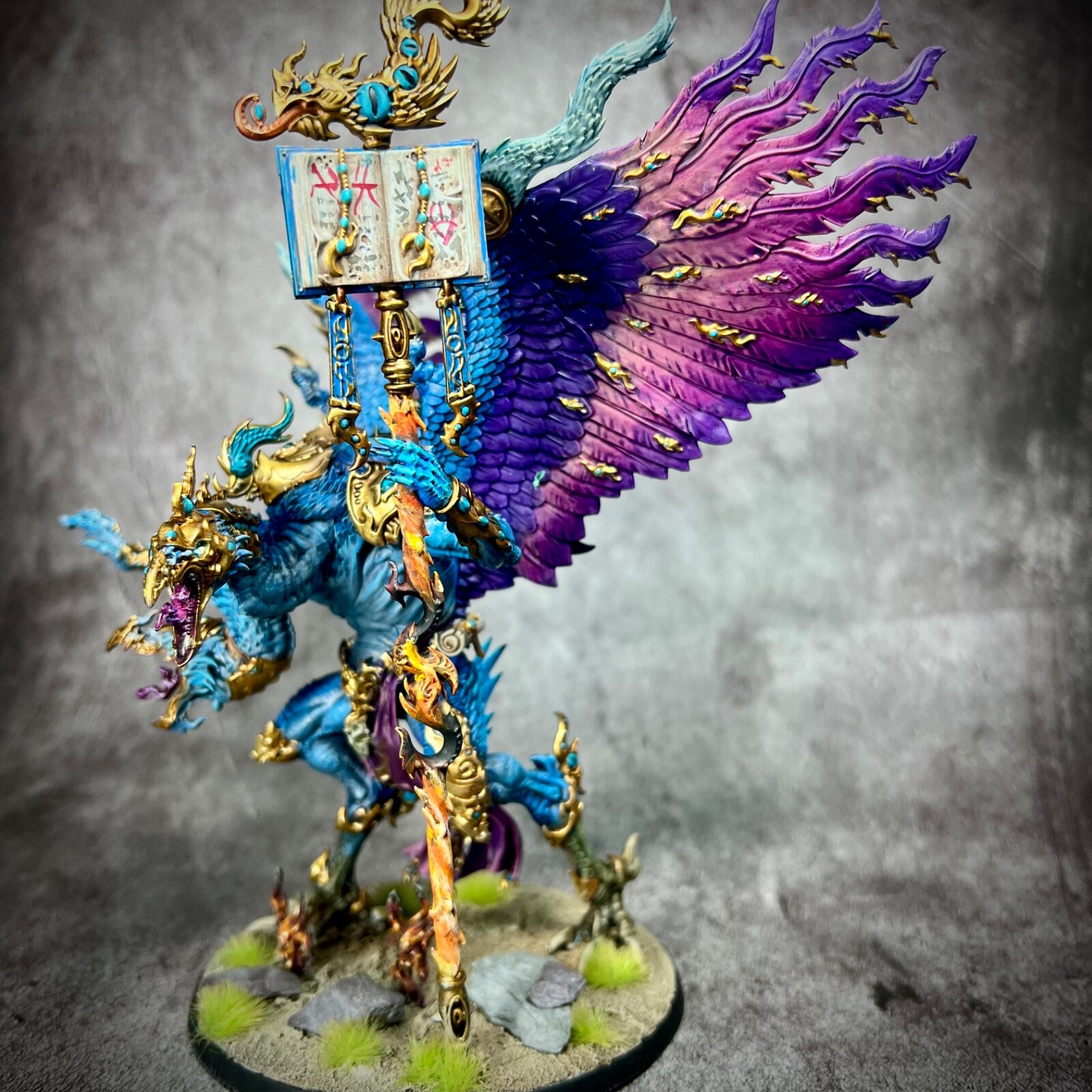 Kairos Fateweaver - Lord of Change. WH40K - AoS. PRO Painted bespoke ...