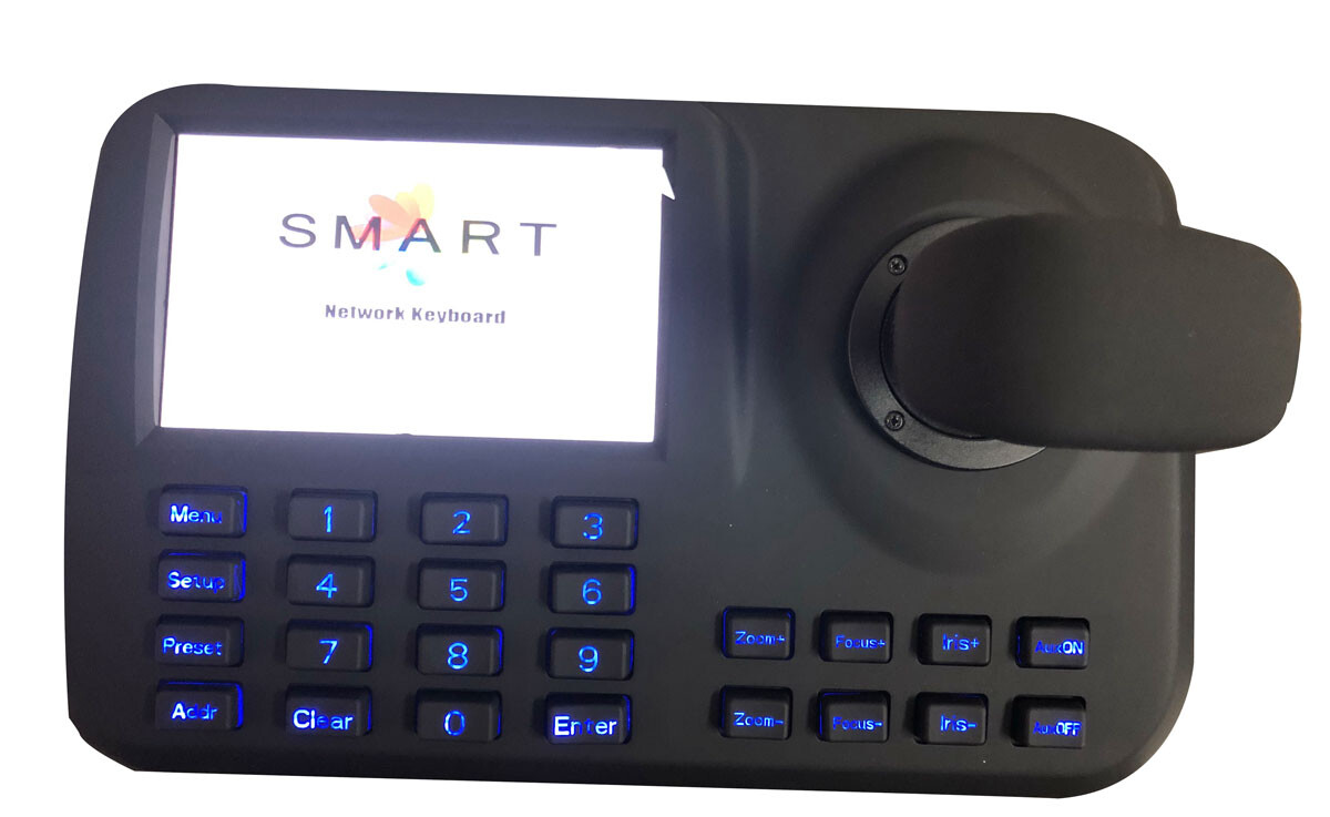New Ptz Camera Controller With 3d Axis Joystick Lcd Keyboard Ebay
