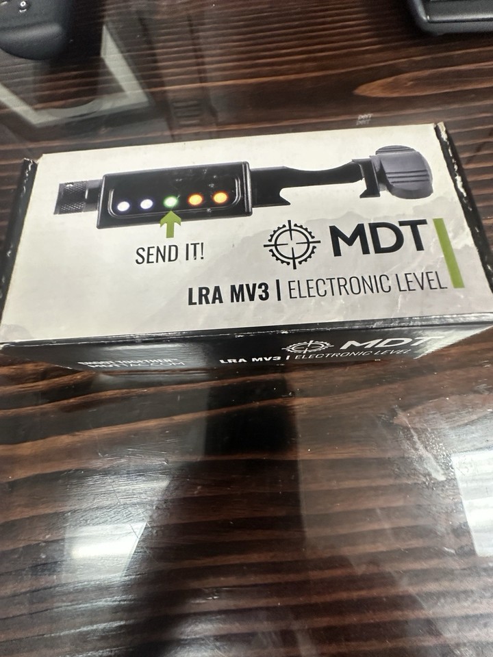MDT LRA MV3 SEND IT Picatinny Mount Electronic Level LED Indicators - 107202-BLK | eBay