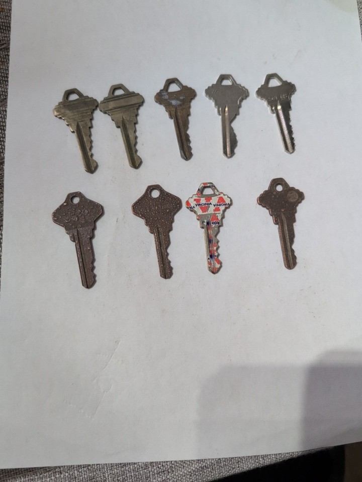 Schlage SC1 Cut Keys. Vintage | eBay