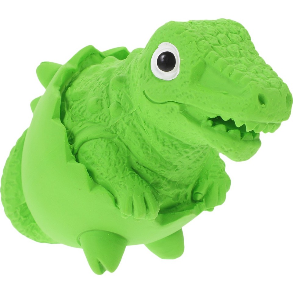 Squeaky Latex Dog Toy Dinosaur Cartoon Shape Interactive Chew Toy for ...
