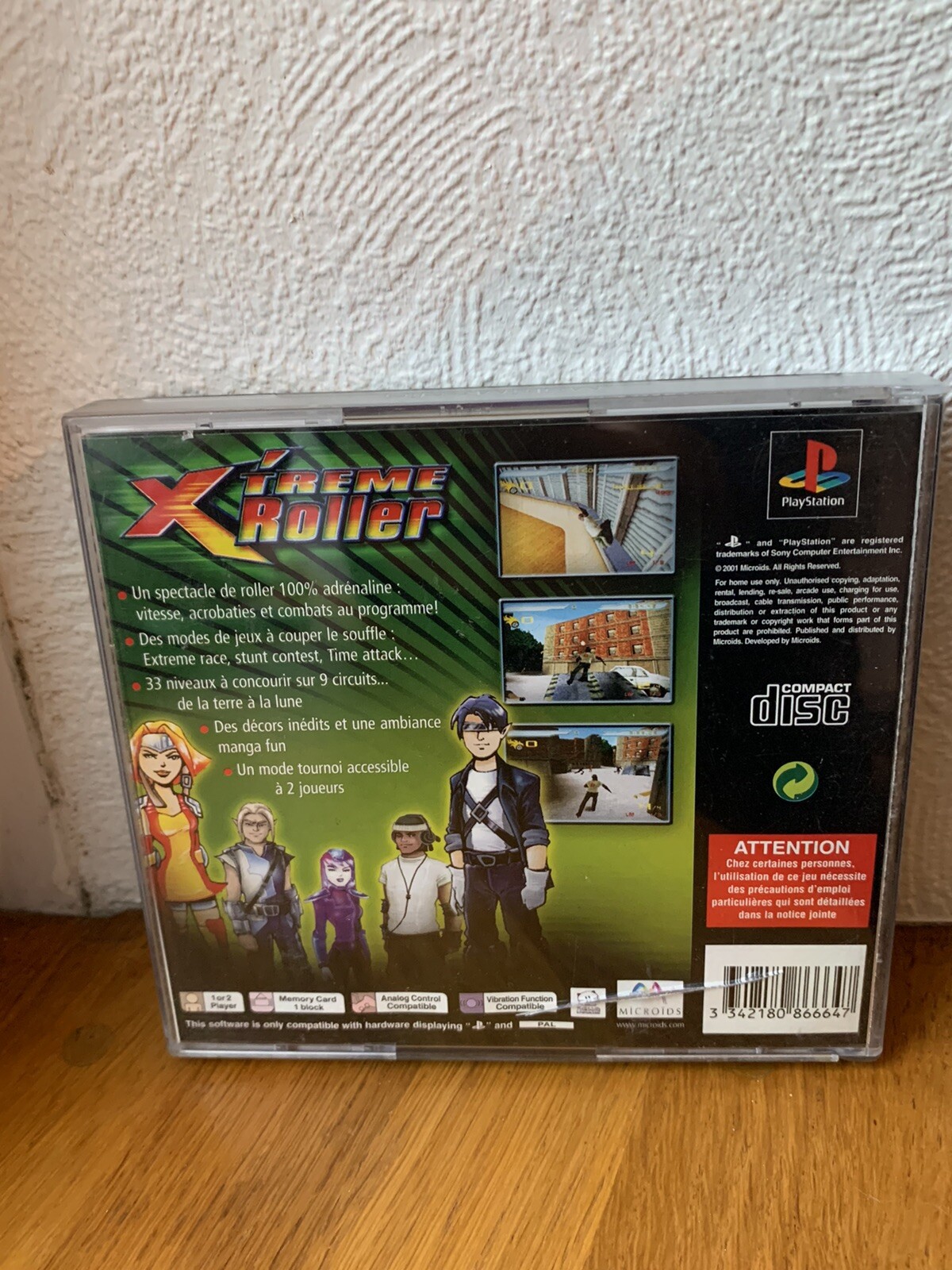 X'TREME ROLLER : JEU Sony PLAYSTATION PS1 | eBay