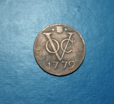1779 Dutch Netherlands Colonial Voc Duit New York Penny Utrecth Rare ...