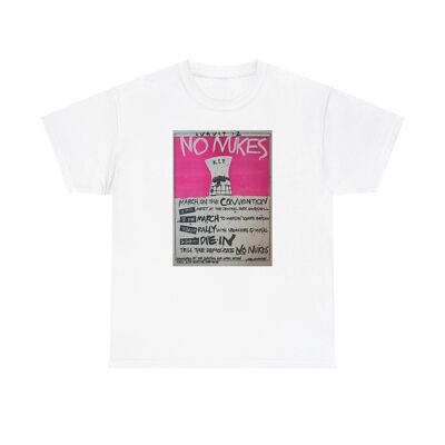 No Nukes Protest Poster Gildan Unisex Heavy Cotton Tee | eBay