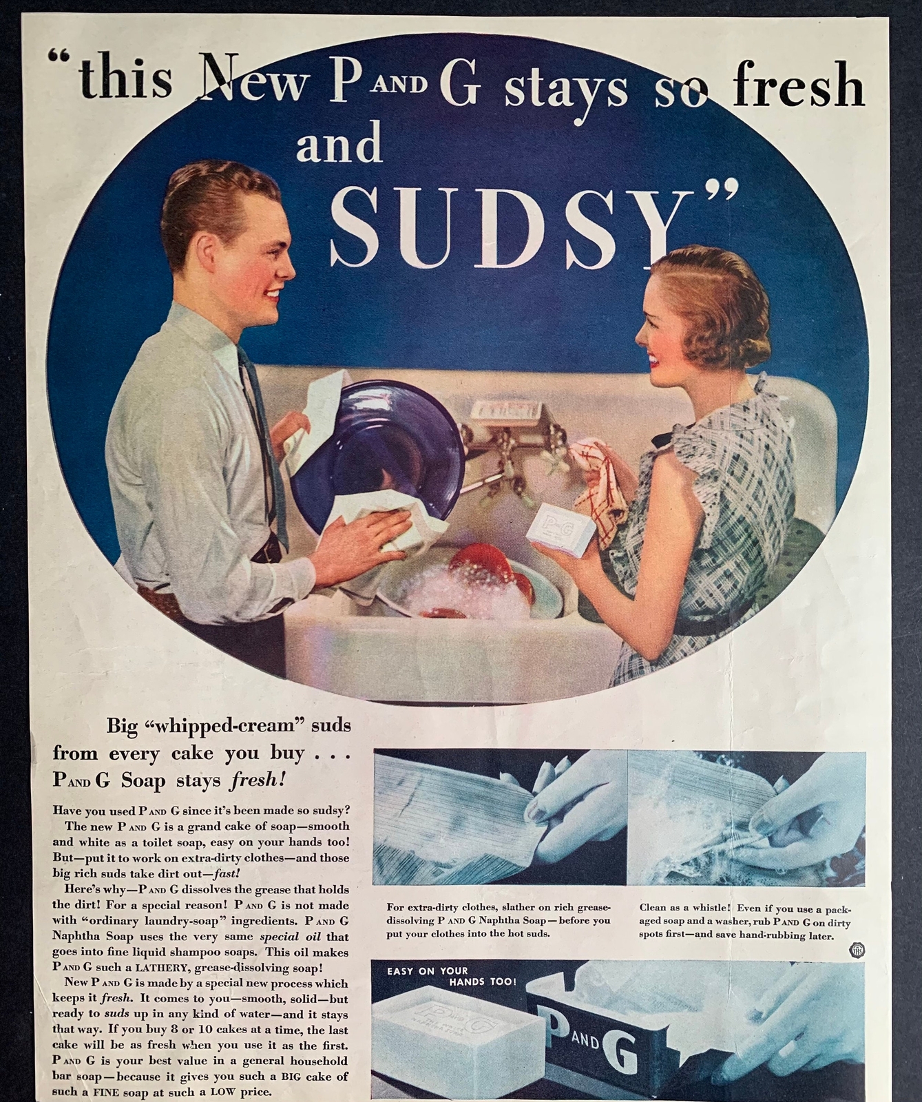 Vintage 1934 P&G Soap Print Ad | eBay