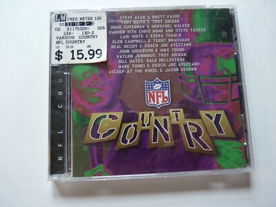 NFL Country CD 1996 Duets Various Artists & NFL Players Toby Keith Troy ...