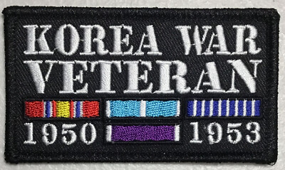 Korea War Veteran with service Ribbons patch | eBay