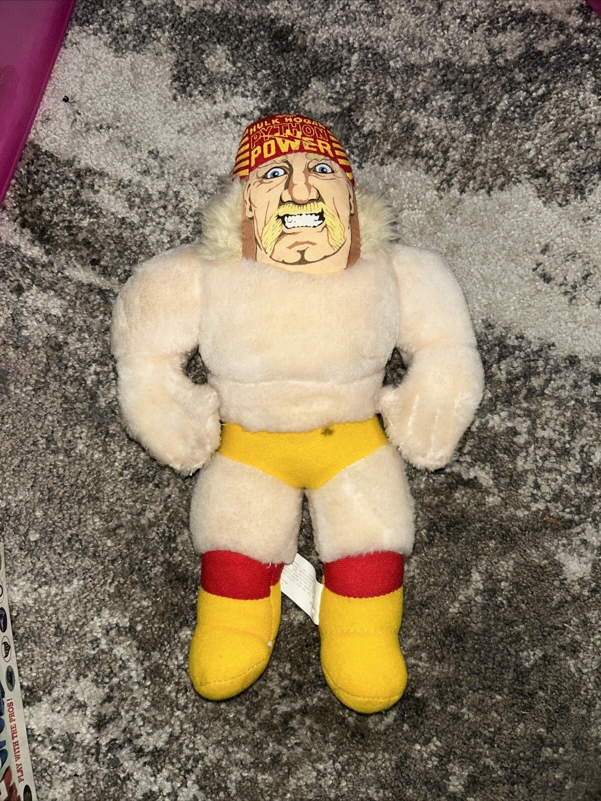 Hulk Hogan 1991 Plush Doll Ace Novelty Titan Sports WWF Python Power | eBay