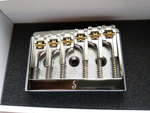 Schaller 3D-6 Bridge Guitar Bridge Chrome | eBay