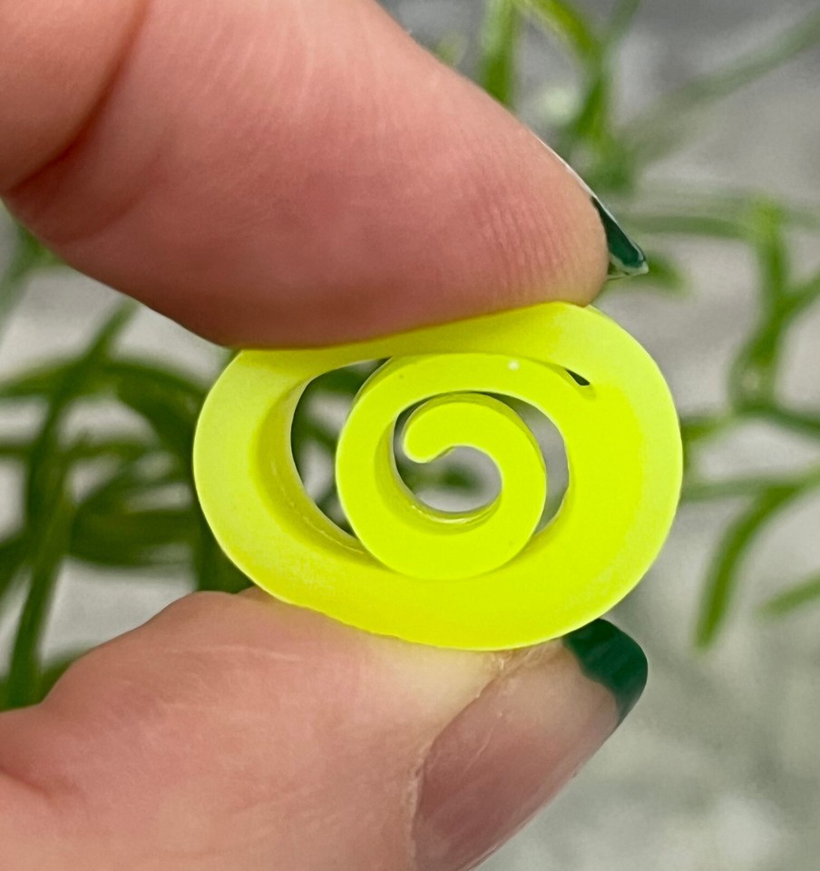 PAIR Spiral Silicone Tunnels Gauges Plugs Earlets Body Jewelry | eBay