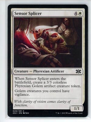 SENSOR SPLICER Double Masters 2022 #29 2X2(NM+)(MTG) | eBay