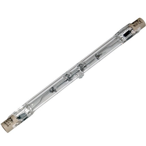Linear Tungsten Halogen Light Bulb R7s 78mm & 118mm 48w, 80w, 120w ...