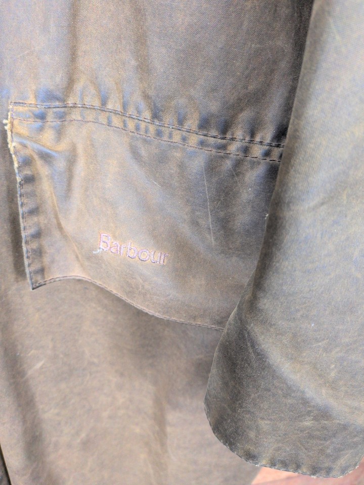 Barbour Classic Threequarter A850 Classic 3/4 Coat Wax Jacket M Medium ...