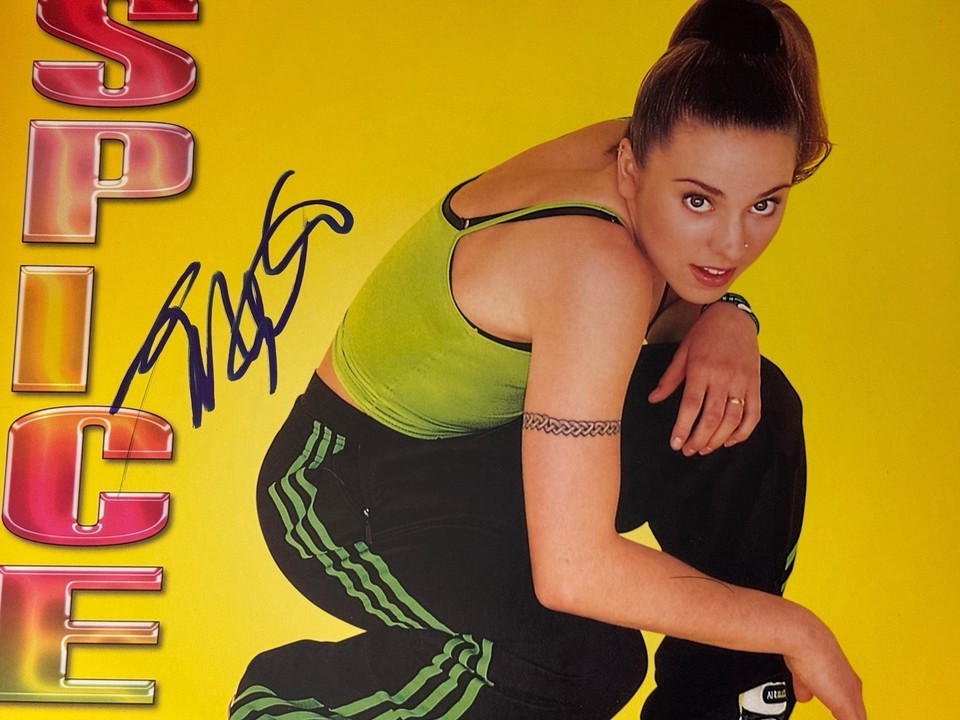 Sporty Spice Melanie C Signed Spice Girls 25 Vinyl Record JSA COA | eBay