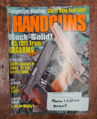 HANDGUNS APRIL/MAY 2004 (Guns & Ammo) | eBay