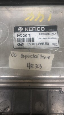 39101-26BE0 ecu ecm computer 2006 Hyundai Accent | eBay UK